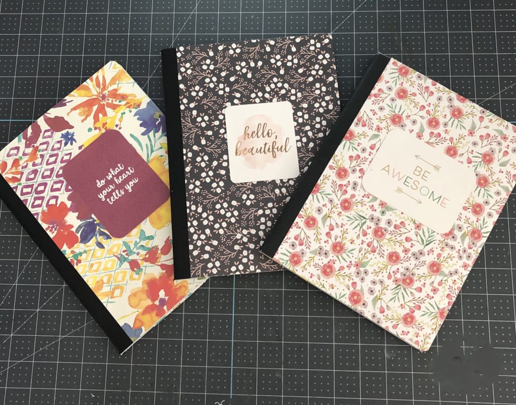 DIY Trendy Journal from a Composition Notebook - Fun Stuff Crafts
